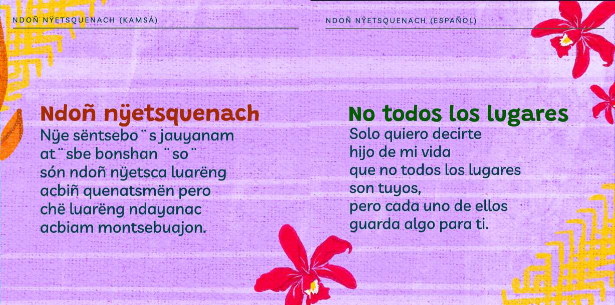 3 Poemas En Lengua Kamsá Y En Español Mi Señal Colombia